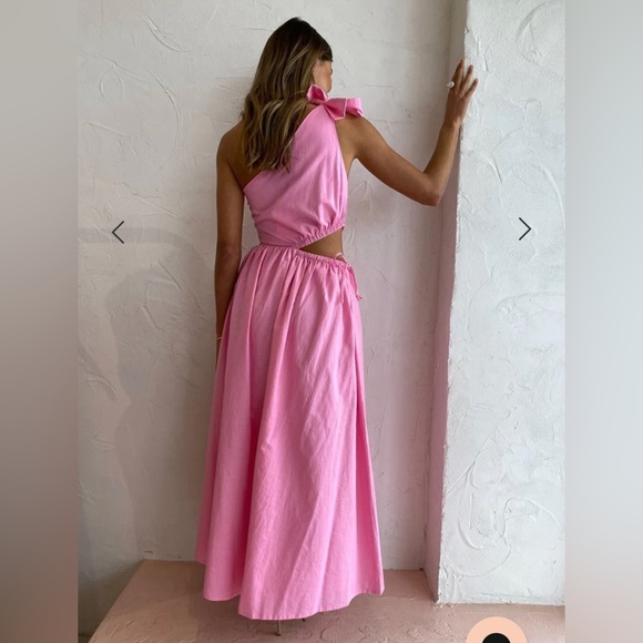 Coco & Lola | Dresses | Coco Lola By Nicole Gabriella One Shoulder Midi ...
